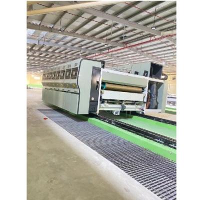 China High Speed Water-Ink Printing Slotting Die Cutting Machine for Corrugated Carton Box for sale