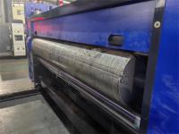 China Automatic Corrugated Cardboard Box Printing Slotting Die Cutting Machine 1000 KG Weight for sale
