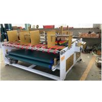 China Automatic Grade Corrugated Carton And Cardboard Semi- Automatic Folding Gluing Machine for sale