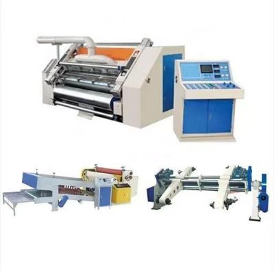 China Fingerless Type 2 Ply Single Facer Corrugated Machine for 300mm-9999mm Cutting Length for sale
