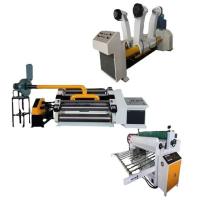 China Hotels Single Facer Corrugated 2 Ply Cardboard Line Automatic Production Line Making Machine for sale