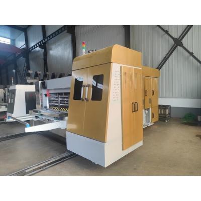 China Corrugated Cardboard Sheet Printing Flexo Machine with High Speed of 150-200 Pcs/min for sale