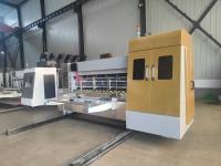 China Corrugated Cardboard Sheet Printing Flexo Machine with High Speed of 150-200 Pcs/min for sale