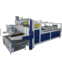China Long Service Life Semi-auto Carton Folder Gluer Machine for Corrugated Carton Box for sale