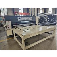 China 350 Max.slotting depth Semi Automatic Corrugated Box Making Machine with Chain Feeding for sale