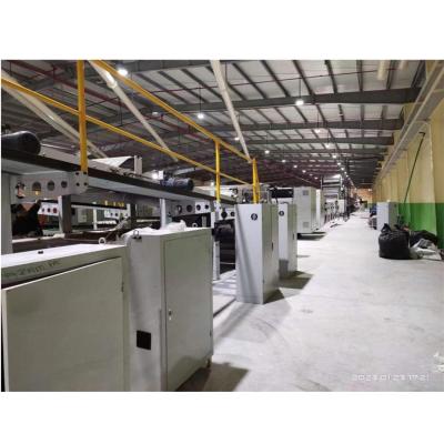 China High Speed Full Automatic 5 Layer Corrugator Line for A/B/C/E/F/BC Corrugated Flute Width for sale