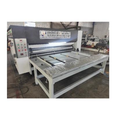 China Carton Box Making Printer Slotter And Die Cutter Machine For Corrugated Cardboard for sale