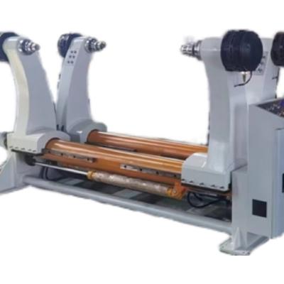 China 380V Voltage Hydraulic Shaftless Mill Roll Stand for Paperboard Packing Box Production for sale