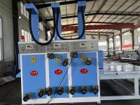 China Chain Feeding 2 Color Printing Slotting Machine for Corrugated Cardboard Production for sale