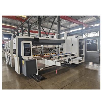 China 1000 KG Weight Automatic Flexo Printer Slotter Rotary Die Cutter Corrugated Carton Paperboard Making Machine for sale