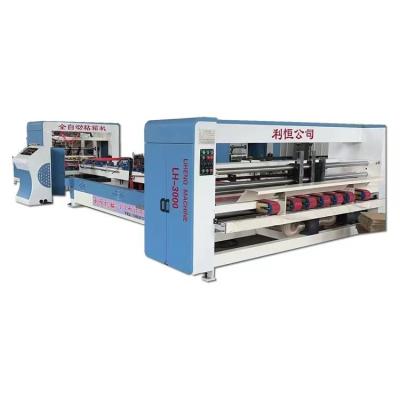 China Corrugated Box Folding Gluing Machine for Building Material Shops Professional Grade for sale