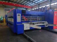 China Corrugated Carton Box Water-ink Printing Slotting Die Cutting Machine with 2-6 Colours for sale