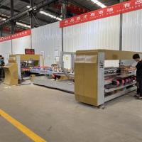 China 380V High Configuration Automatic Folding Gluing Machine for Corrugated Carton Boxes for sale