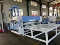 China 2023 Chain Feeding 2 Color Semi Auto Corrugated Carton Printer Slotter Machine High Effective for sale