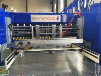 China Long Service Life speed 4 Color Printer Slotter And Die Cutter Machine Weight 1000 KG for sale