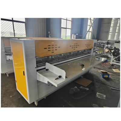 China Corrugated Cardboard Thin Blade Slitting Machine with Plastic Film Packaging Material for sale