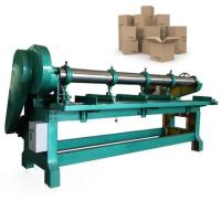 China Corrugated Cardboard Manual Carton Slotter Machine with Corner Cutter 0-60*350mm for sale