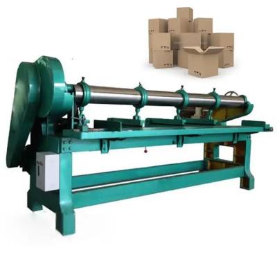 China Corrugated Cardboard Manual Carton Slotter Machine with Corner Cutter 0-60*350mm for sale