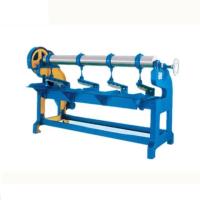 China Corrugated Cardboard Manual Carton Slotter Machine with Corner Cutter 0-60*350mm for sale