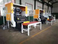China Plastic Film Auto Feeder Die Cutting and Creasing Machine for Corrugated Carton Box for sale