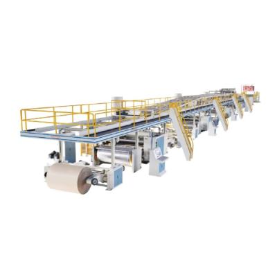 China WJ150-1800 Single Facer Line for 2/3/5/7ply Corrugated Cardboard Carton Box Production for sale