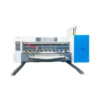 China Corrugated Cardboard Sheet Flexo Print And Cut Machine for Machinery Repair Shops for sale