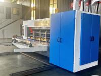 China Corrugated Cardboard Sheet Flexo Print And Cut Machine for Machinery Repair Shops for sale