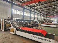 China speed Semi-automatic Flute Laminator for Corrugated Paperboard Max speed 6000sheets/h for sale