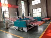 China Uniform Speed Corrugated Cardboard Slitting Cutting stacking Machine ±1mm Accuracy Made for sale