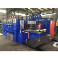 China Auto Feeder 3colors Flexo Printing Slotting Die Cutting Machine for High Speed Printing for sale