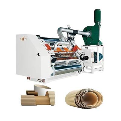 China Paper Forming Machine 2 Ply Corrugation Board Fingerless Type Single Facer Corrugated Machine for sale