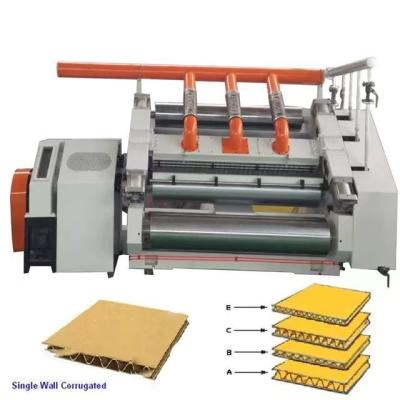 China 180000 KG Single Facer Steam Heating Modular Heavy Type for Paperboard Box Production for sale