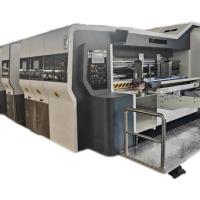 China Economic Flexo 4 Colors Printing Slotting Die Cutting Machine for Corrugated Cardboard Printer for sale