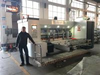 China Automatic Corrugated Carton Box Forming Printing Slotting Die Cutting Packing Machine for sale