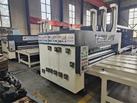 China Chain Feeding Printing Slotter Die Cutting Carton Corrugated Boxes Semi-auto Printer Making Machines for sale