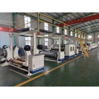 China 220v Single 3 Ply Corrugated Cardboard Production Line with 0.75KW Horizontal Output for sale