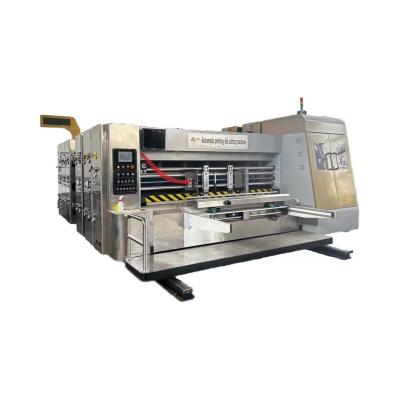 China Corrugated Cardboard Flexo Die Cutting and Printing Machine with Full Automation for sale