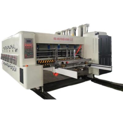 China High Speed Corrugated Box Making Machine with Automatic Printing and Slotting Functions for sale