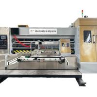 China Corrugated Carton Box Flexo Printing Slotting Die Cutting Machine Made In Voltage 380 for sale