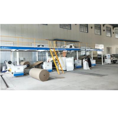 China Corrugated Cardboard Production Line With 3 5 Or 7 Layers Cutting Length 300mm-9999mm for sale