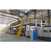 China Automatic 3 Layer Corrugated Cardboard Production Line for A/B/C/E/F/BC Flute Width for sale