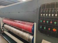 China Corrugated Flexo Printing Machine with Slotter Quick Performance and Food Shop Ready for sale