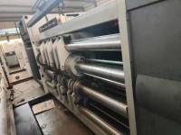 China Corrugated Flexo Printing Machine with Slotter Quick Performance and Food Shop Ready for sale