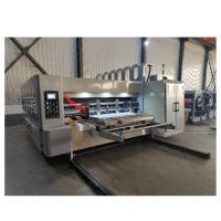 China Auto Print And Cut Machine for Corrugated Cardboard Box Printing Slotting Die Cutting for sale