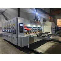 China Three Color Printing Slotter Die Cutting Machine for Corrugated Carton Box Production for sale