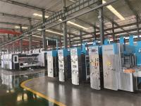 China Auto Print And Cut Machine for Corrugated Cardboard Box Printing Slotting Die Cutting for sale