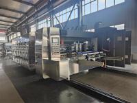 China Full Automatic 4 Colour Flexo Printing Slotting Die Cutting Machine with 380V Voltage for sale