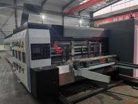 China Corrugated Carton Automatic 4 Color Printer Slotter Flexo Printing Slotting Die Cutting Machine for sale