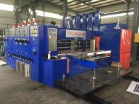 China Corrugated Carton Automatic 4 Color Printer Slotter Flexo Printing Slotting Die Cutting Machine for sale