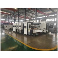 China 18000 KG Corrugated Carton Box Making Machine Flexo Carton Printing Slotting Diecutting Machine for sale